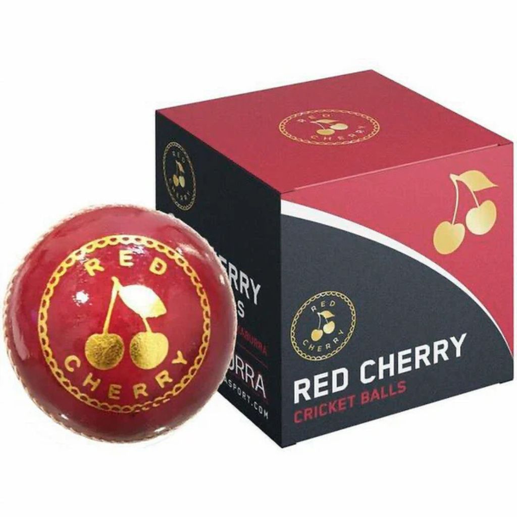 Red Cherry Cricket Ball 2 PC - Swakop Sport